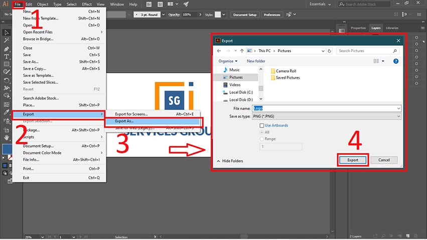 How to Make Best Logo in 10 minutes - Services Ground
